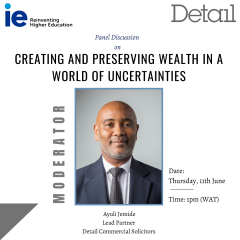 Join our Lead Partner, Mr Ayuli Jemide, on June 11 at 1pm (WAT) for an ...